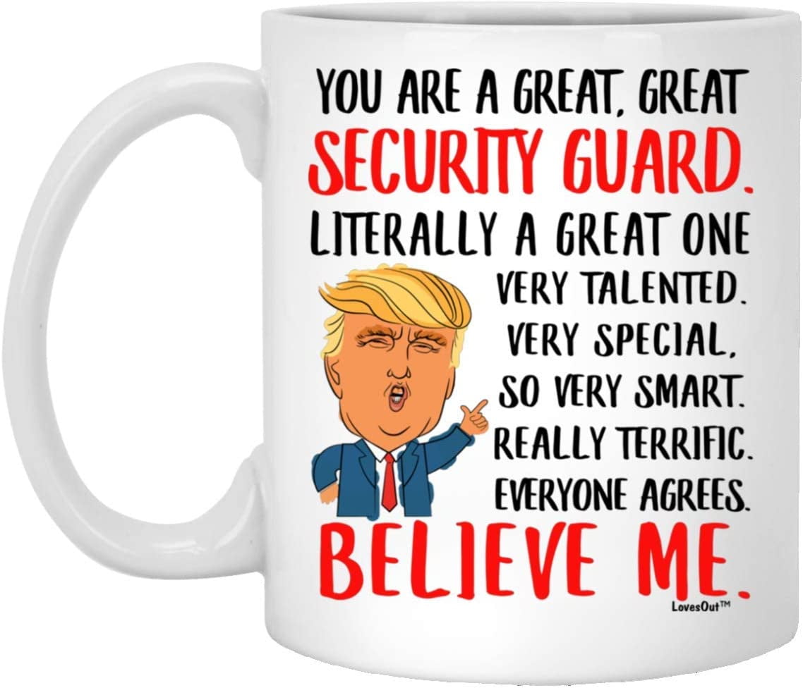 Great Security Guard Gifts For Birthday Ideas Funny Mugs For Coworkers ...
