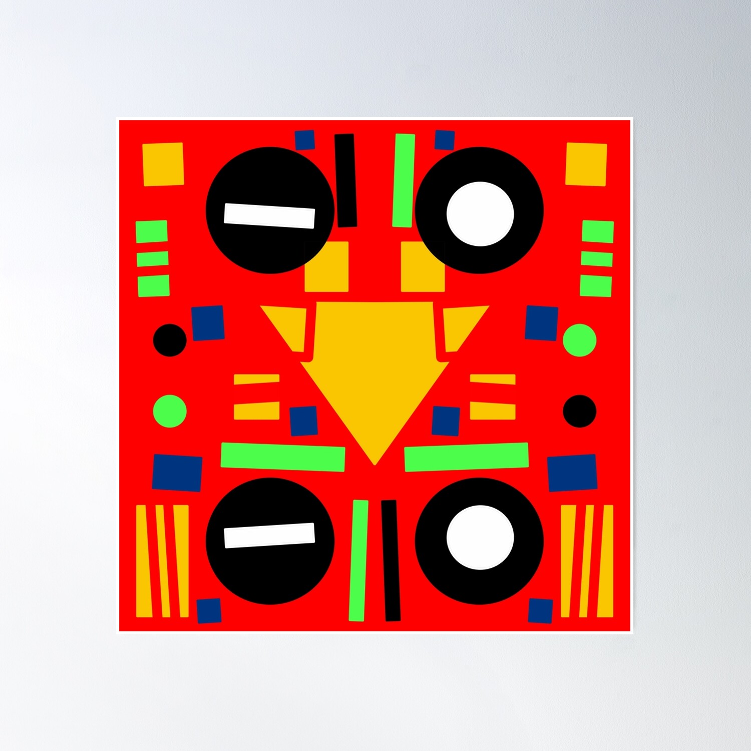 Great Shapes For Children Poster Wall Art, Modern Wall Decor, 24x24 ...