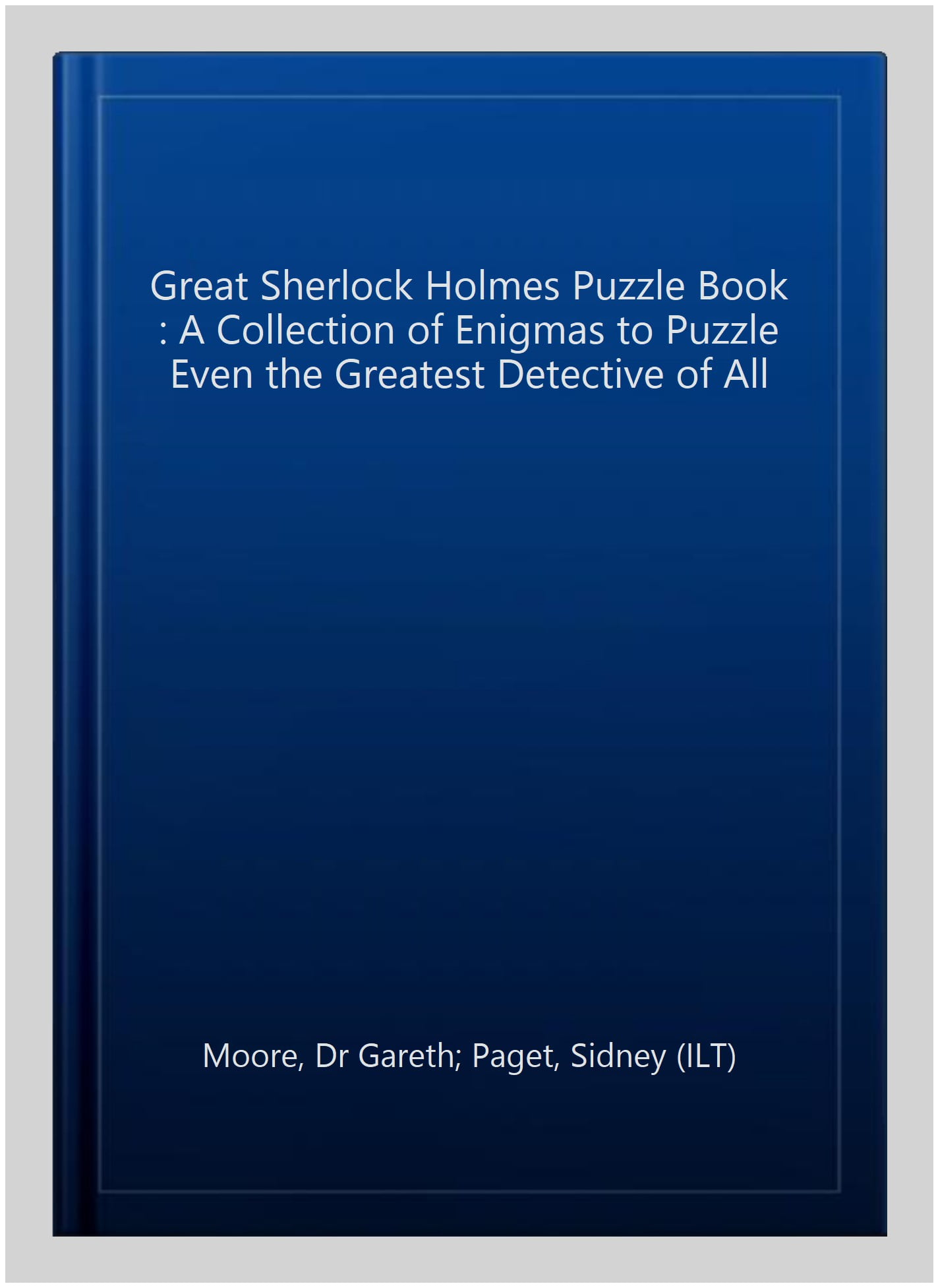 Great Sherlock Holmes Puzzle Book - Walmart.com