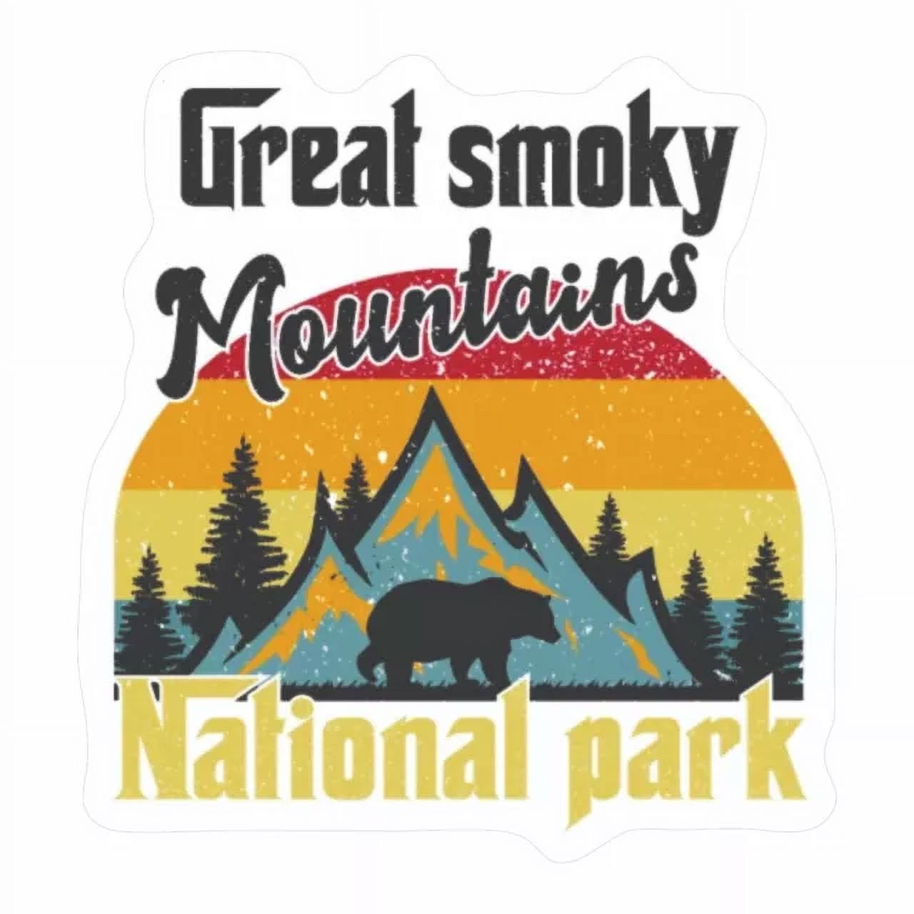 Great Smokey Mountain National Park Sticker N Carolina Tennessee ...