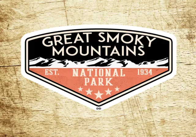 Great Smoky Mountains Decal Sticker National Park Tennessee Phone Decal ...