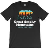 Great Smoky Mountains Funny Bear Great Smoky Mountains - Breathable ...