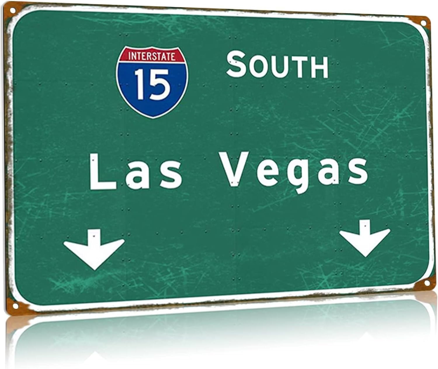 Great Smoky Mountains National Park Metal Tin Sign Cherokee Interstate ...