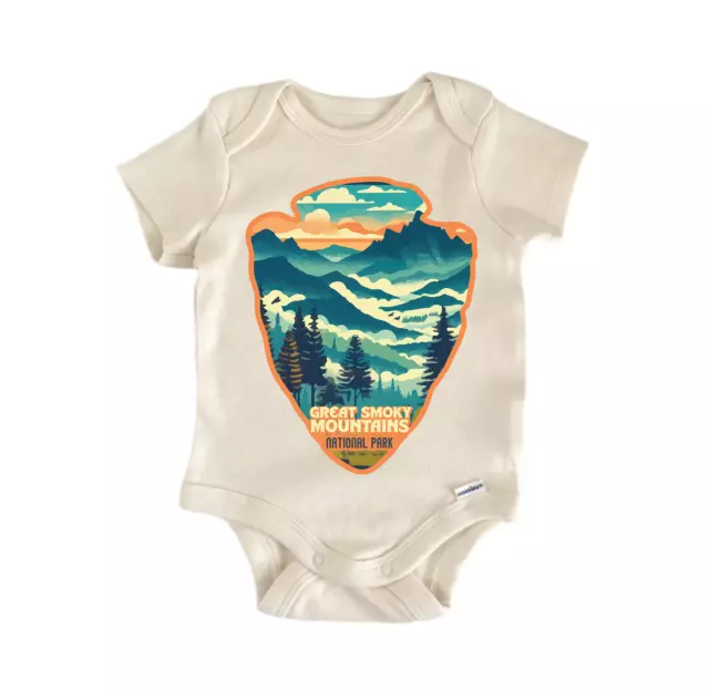 Great Smoky Mountains National Park Mountain Baby Boy Girl Clothes ...