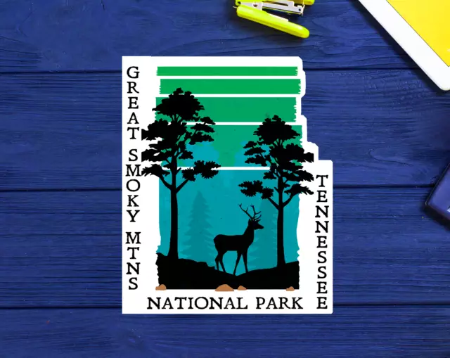 Great Smoky Mountains National Park Tennessee Sticker Decal Sticker ...
