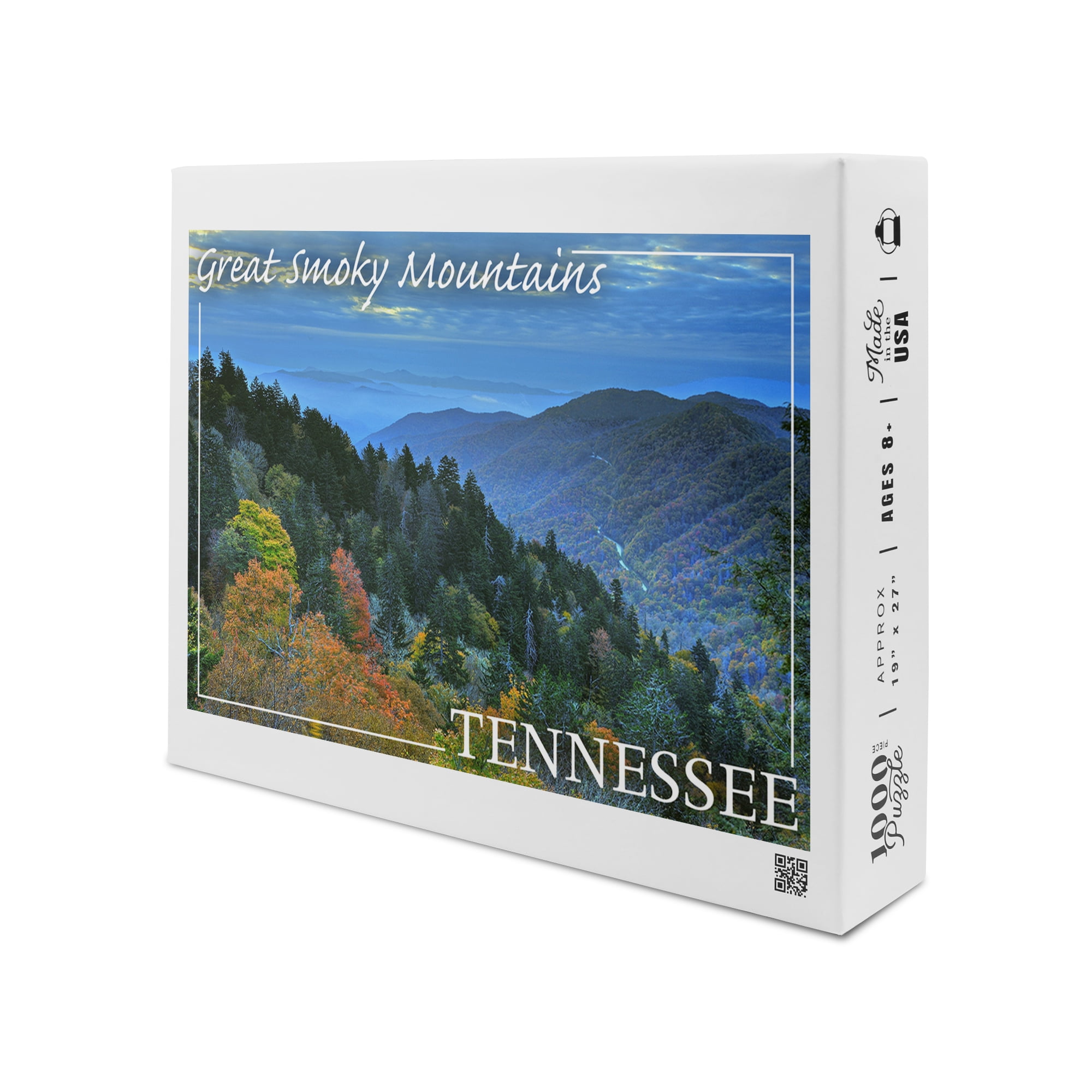 Great Smoky Mountains, Tennessee, Day (1000 Piece Puzzle, Size 19x27 ...
