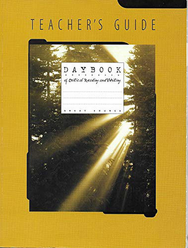 Pre-Owned Great Source Daybooks: Critical Reading and Writing Teachers ...