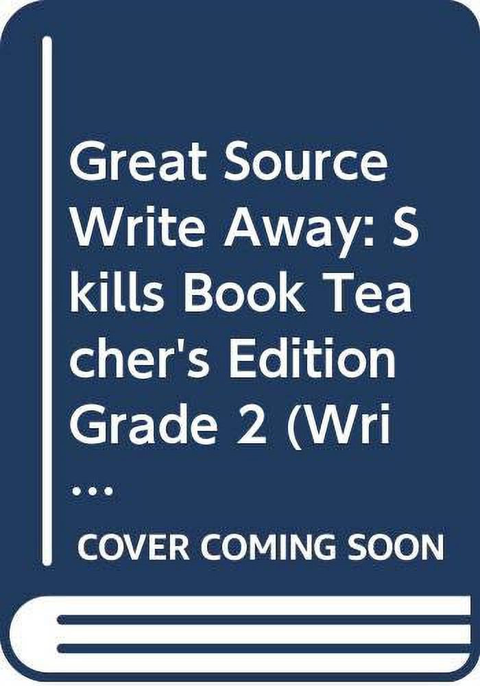 Pre-Owned Great Source Write Away: Teacher's Edition Skills Book 2002 (Paperback) 0669482382 ...