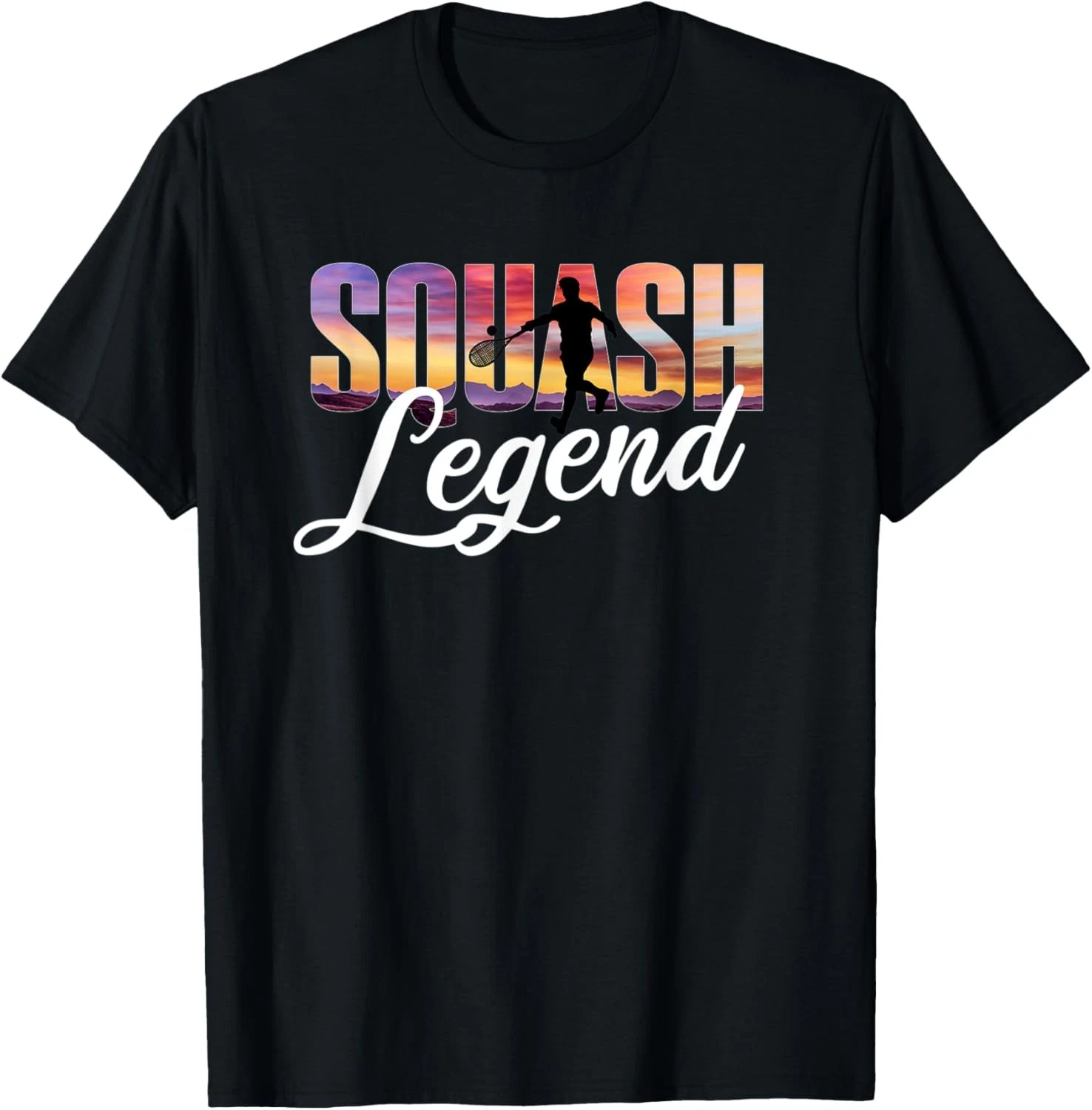 Great Squash Legend Player Gift Squash Racket Court Sport Unisex T ...