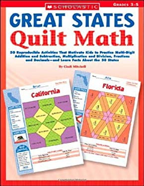 Pre-Owned Great States Quilt Math : 50 Reproducible Activities That ...