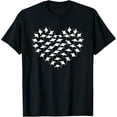 Great Stingrays Heart Design Ocean Diving Manta Ray T-Shirt - Walmart.com