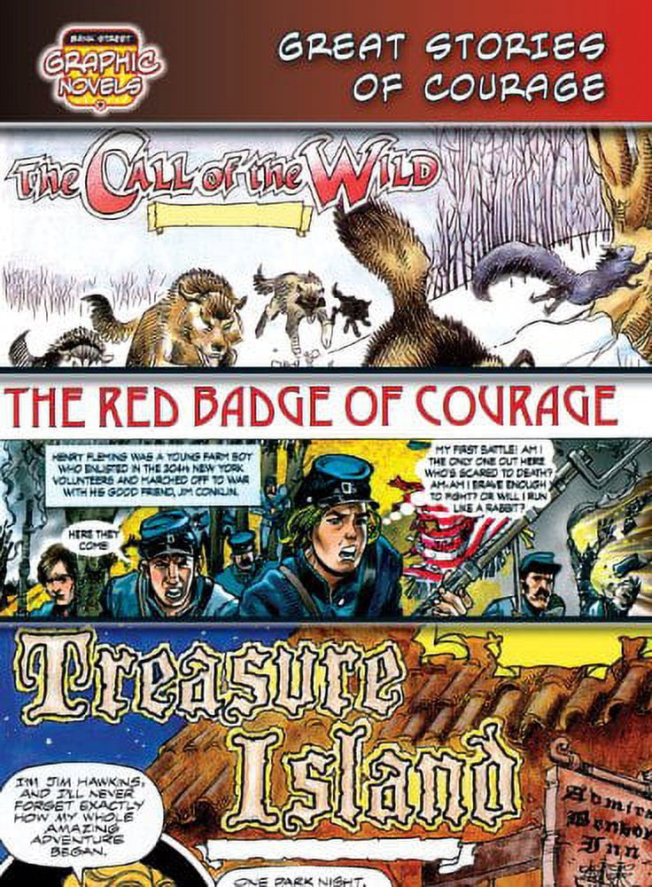 Pre-Owned Great Stories of Courage: The Call of the Wild, the Red Badge ...