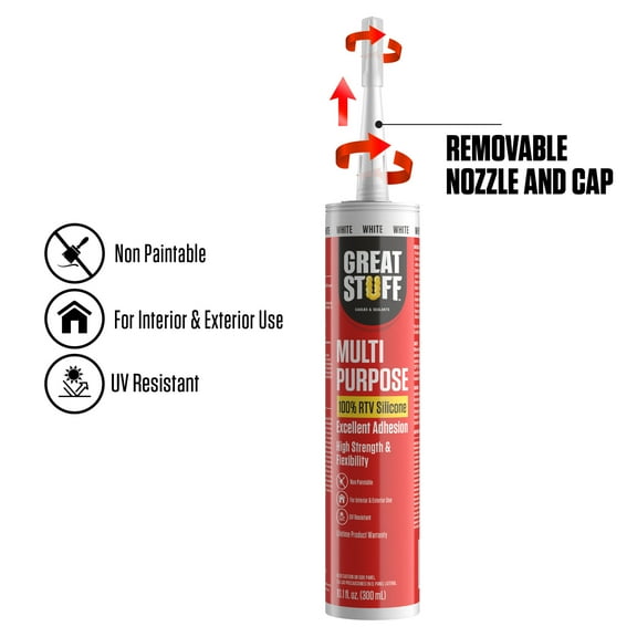 Silco SIl-Bond RTV4500 Food Safe Silicone Sealant and Adhesive, Clear ...