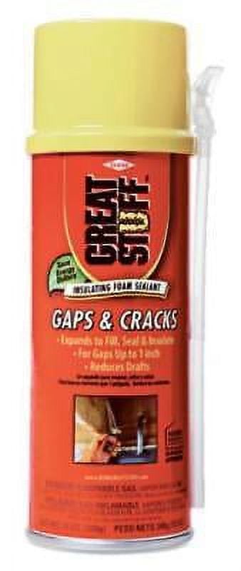 Great Stuff 12 OZ Gaps and Cracks Minimal Expanding Foam Sealant 2PK ...