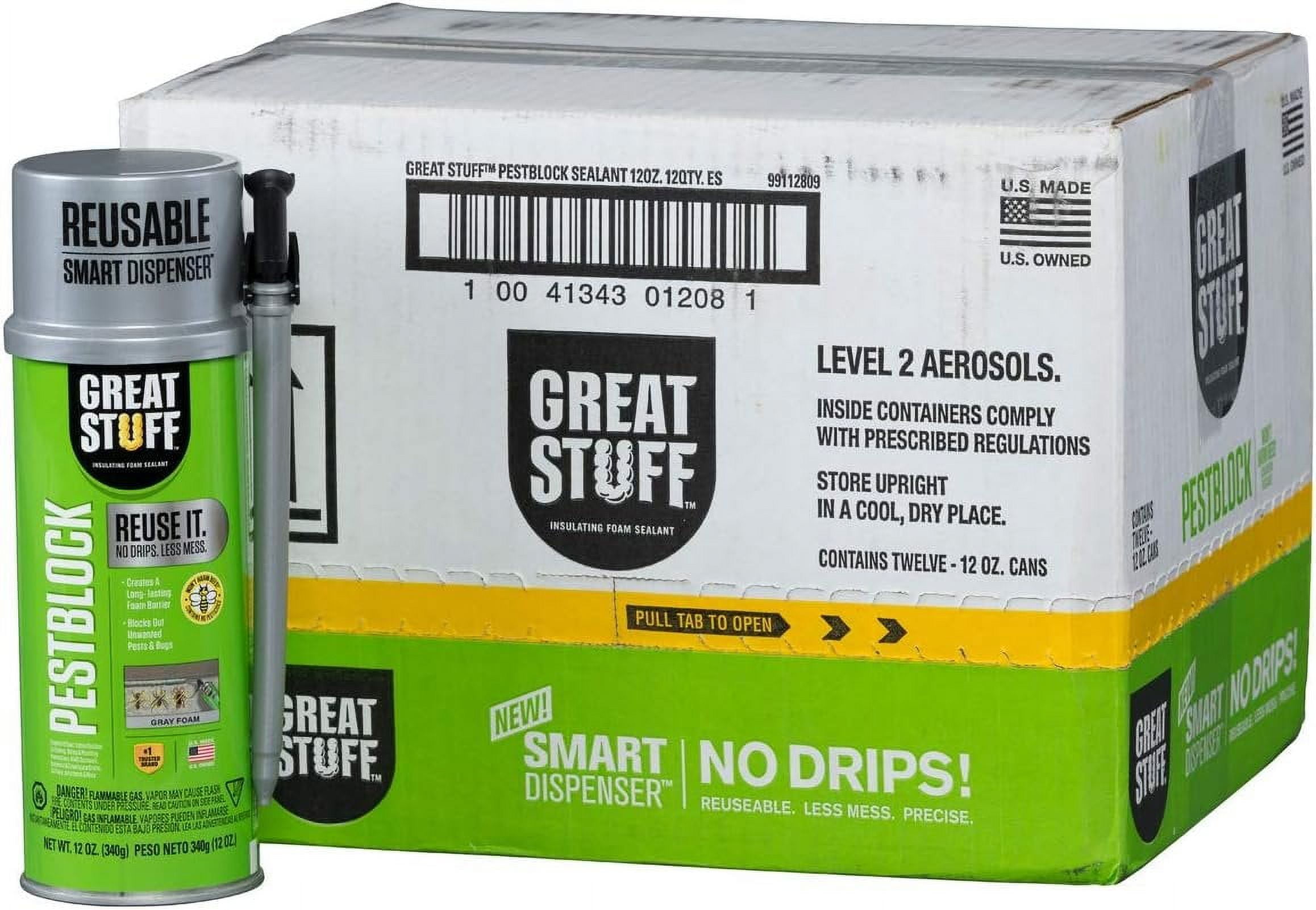 Great Stuff 99112809 Smart Dispenser Sealants, Grey - Walmart.com
