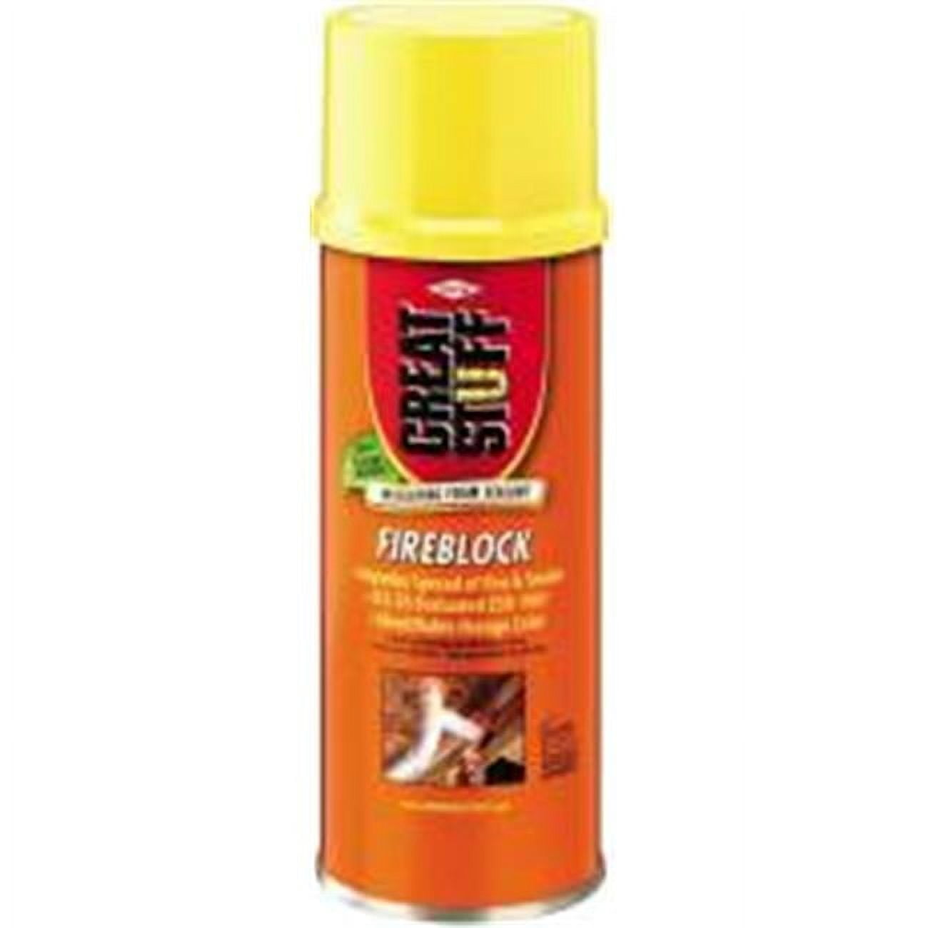 Great Stuff Foam Sealant,Orange,12 oz,Fire Block 00306179 - Walmart.com