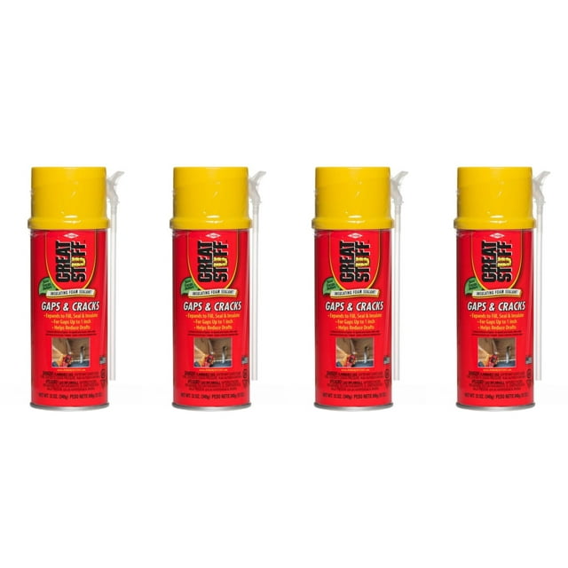 Great Stuff Gaps and Cracks Insulating Foam Sealant,12 Ounce - 4 Packs ...