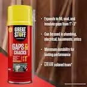 Great Stuff Gaps and Cracks Insulating Foam Sealant,12 Ounce - Case of ...