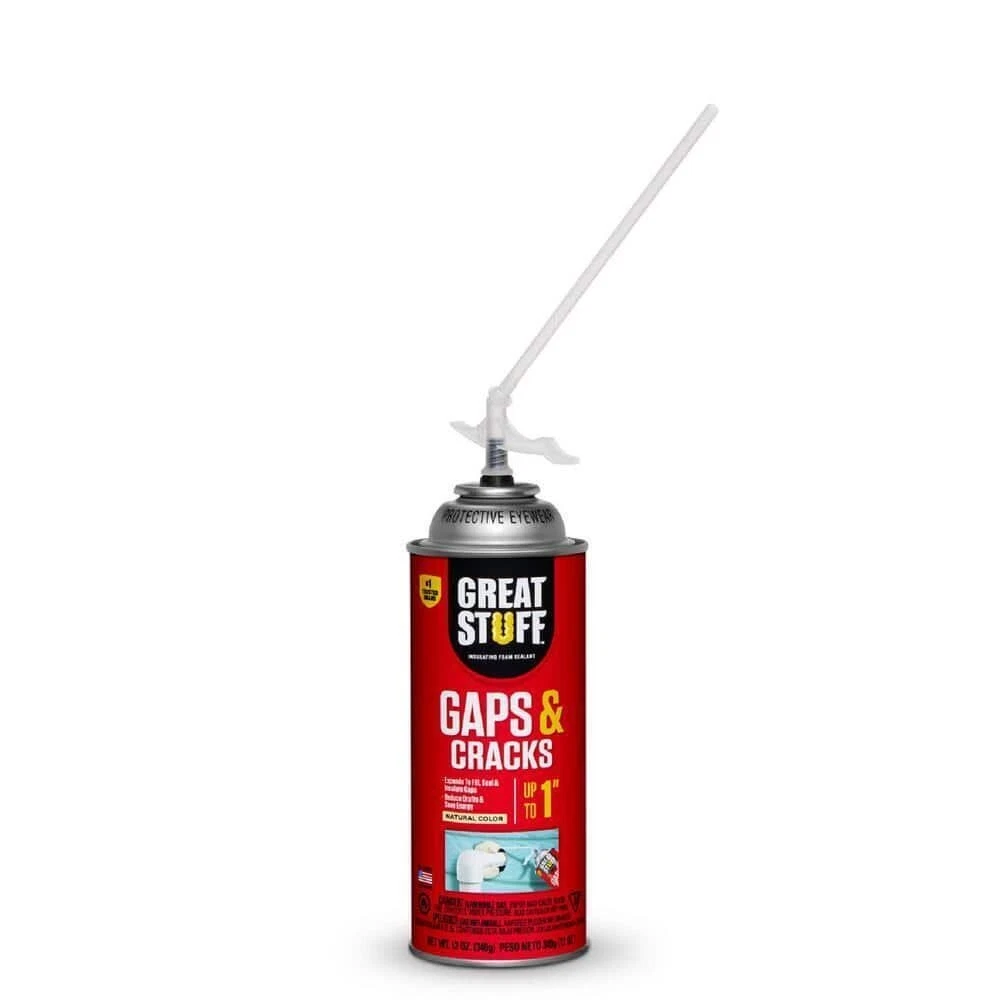 Great Stuff Insulating Spray Foam Sealant 12 Oz. Gaps And Cracks Filler ...