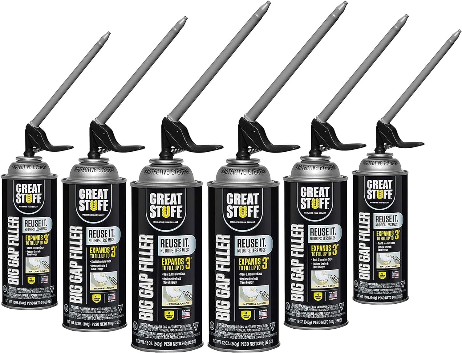 Great Stuff Insulation/Expanding Foam Big Gap Filler Smart Dispenser ...