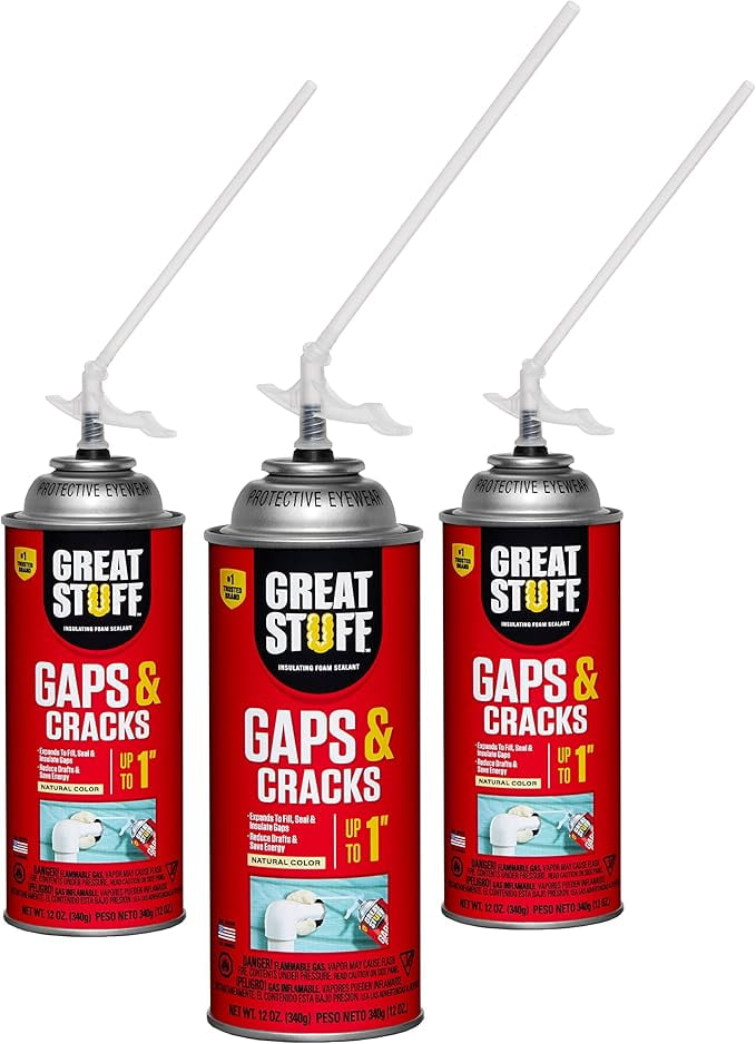 Great Stuff Insulation/Expanding Foam Gaps & Cracks Standard Straw ...