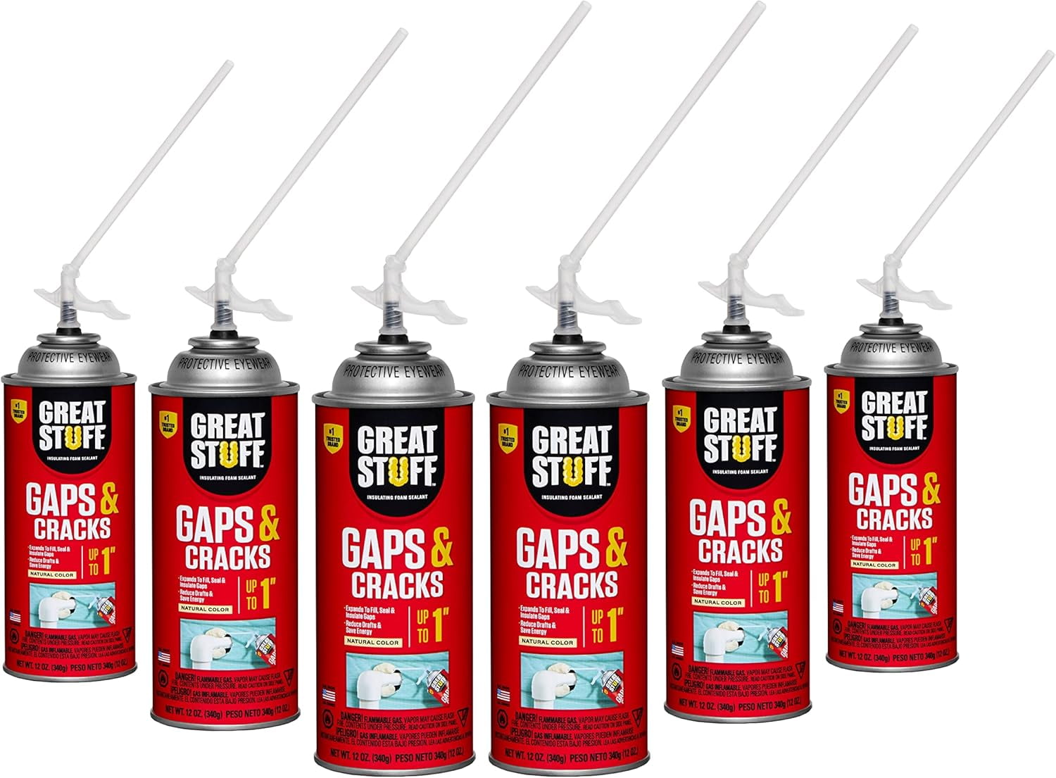 Great Stuff Insulation/Expanding Sealant Foam Gaps & Cracks Standard ...