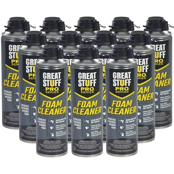 Great Stuff PRO Foam Cleaner 12oz. For Use With PRO Series Spray Foam ...