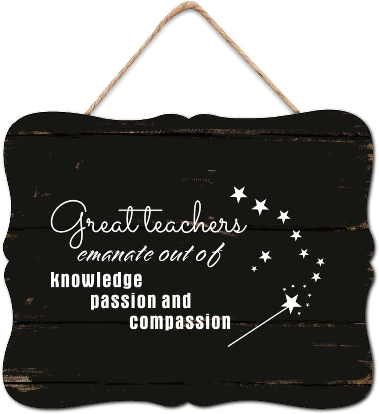 Great Teachers Emanate Out Of Knowledge Wall Art Hanging ...