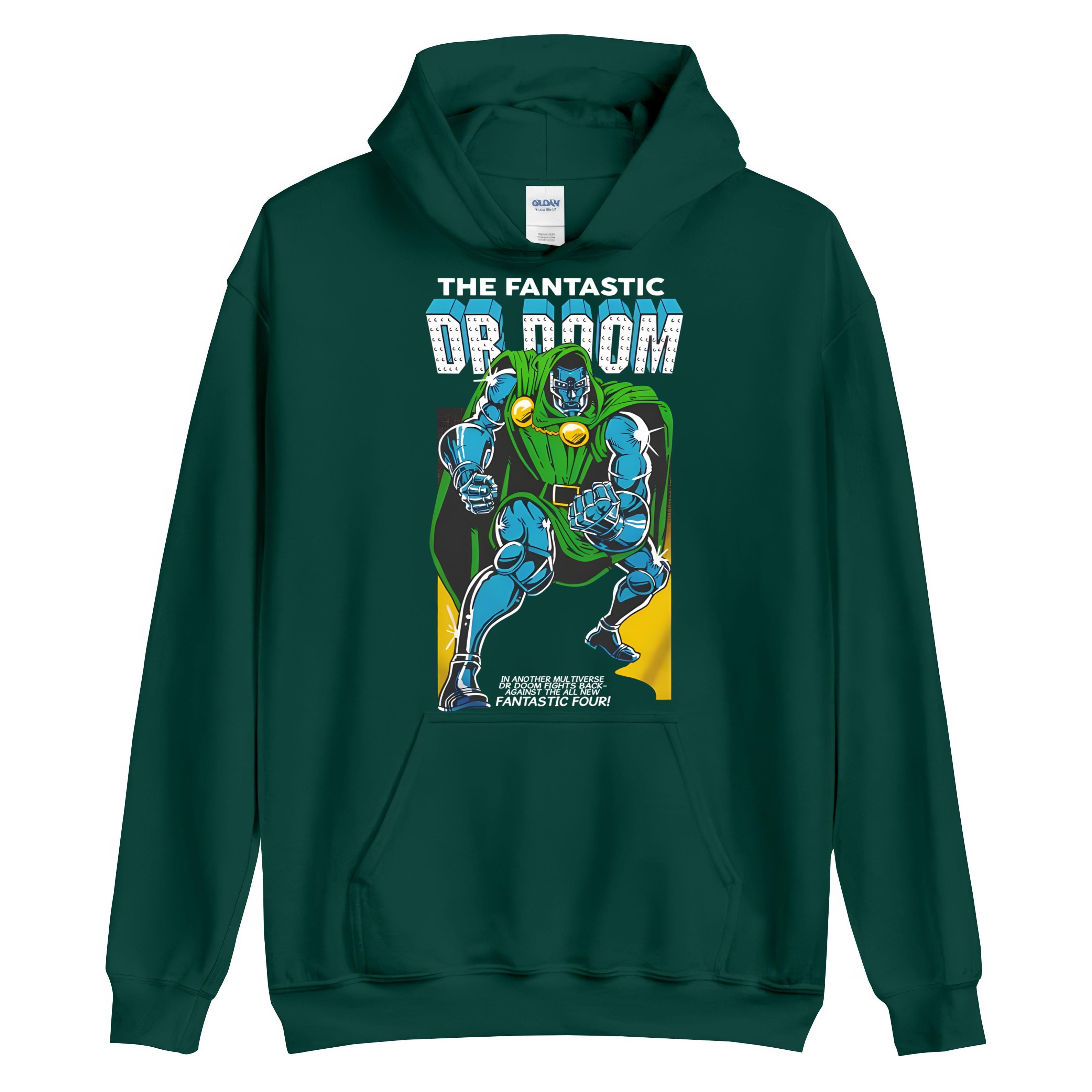 Great The Fantastic Dr Doom Hoodie-TH38007 - Walmart.com