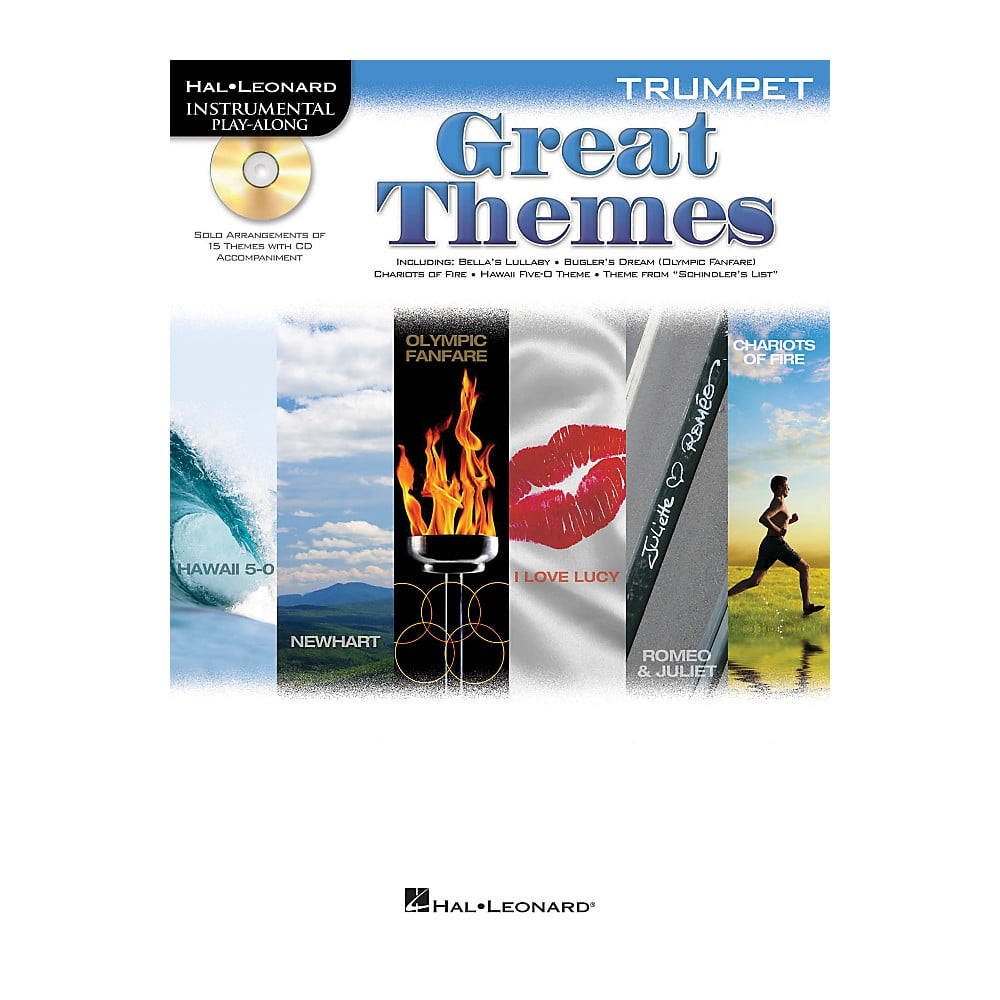 Great Themes: Instrumental Play-Along for Trumpet - Walmart.com