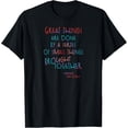 Great Things Van Gogh Encouragement Quote Positive Message T-Shirt ...