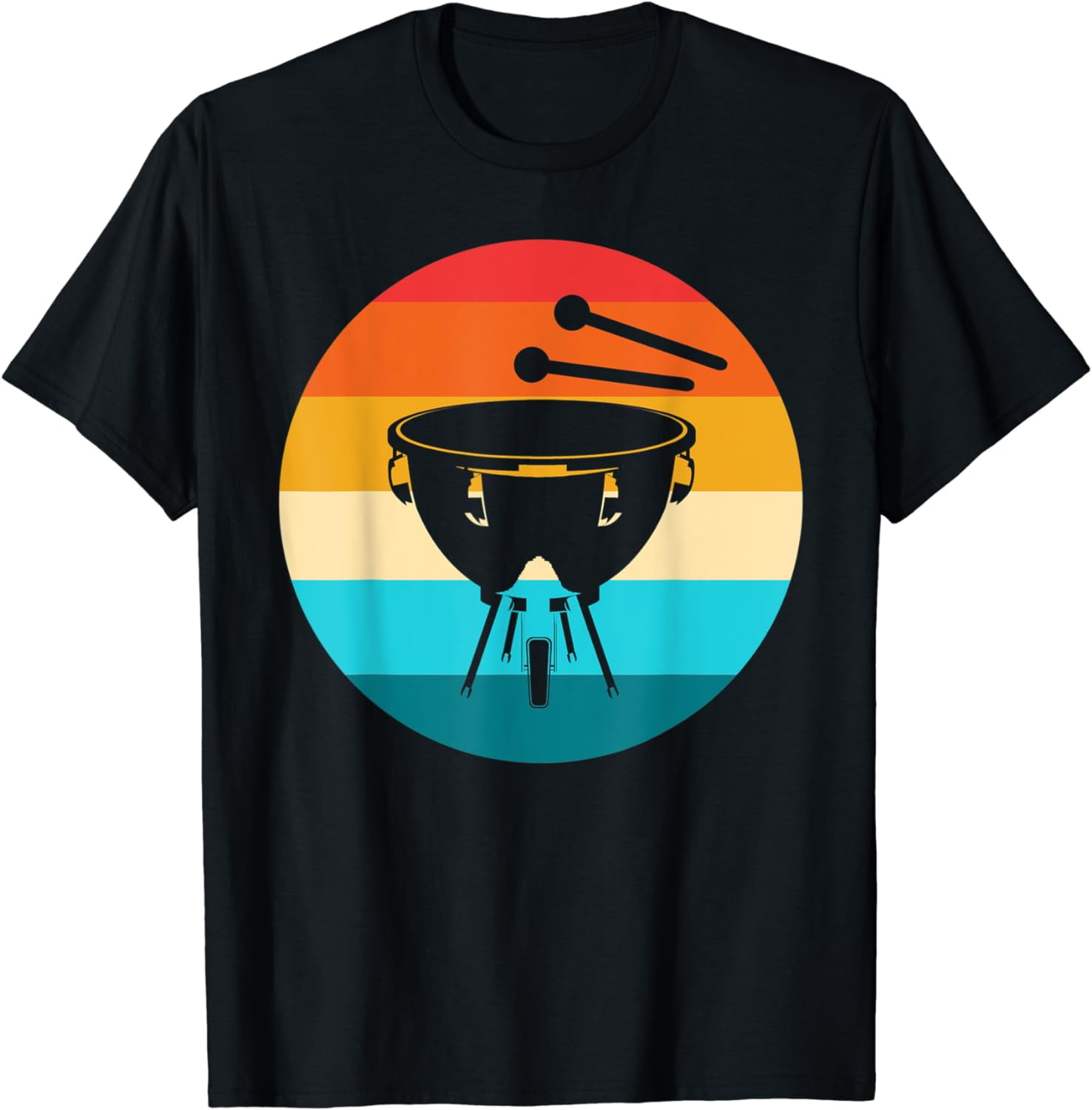 Great Timpani Silhouette Gift Timpanist T-Shirt - Walmart.com
