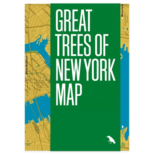 Great Trees Maps by Blue Crow Media Great Trees of New York Map, Book 2 ...
