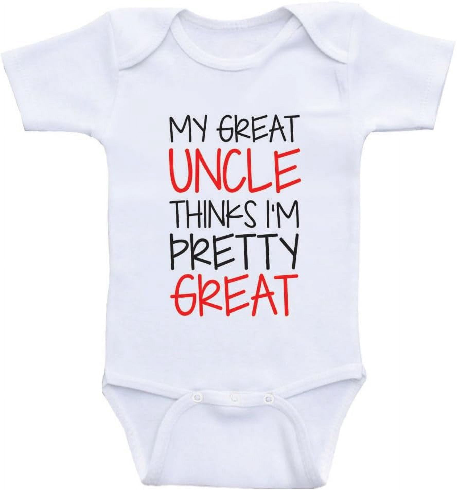 Great Uncle Baby Clothes My Great Uncle Thinks Baby Shirts - Walmart.com