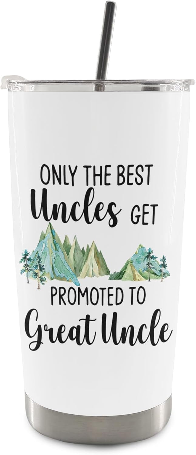 Great Uncle Gifts Coffee Tumbler 20 oz, BestUncle Travel Tumbler Coffee ...