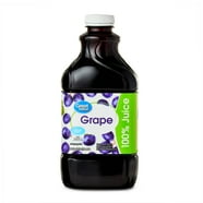 Great Value 100% Juice Cranberry Blend 64 fl oz with No Added Sugars ...