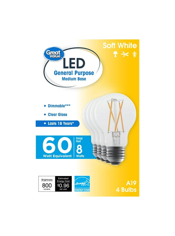 Great Value LED Light Bulbs - Walmart.com