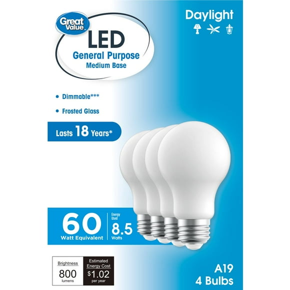 Great Value Light Bulbs in Shop Light Bulbs by Brand - Walmart.com