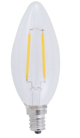 Great Value 2.5Watts Decorative LED Light Bulbs, 25W Equiv, E12 Base ...