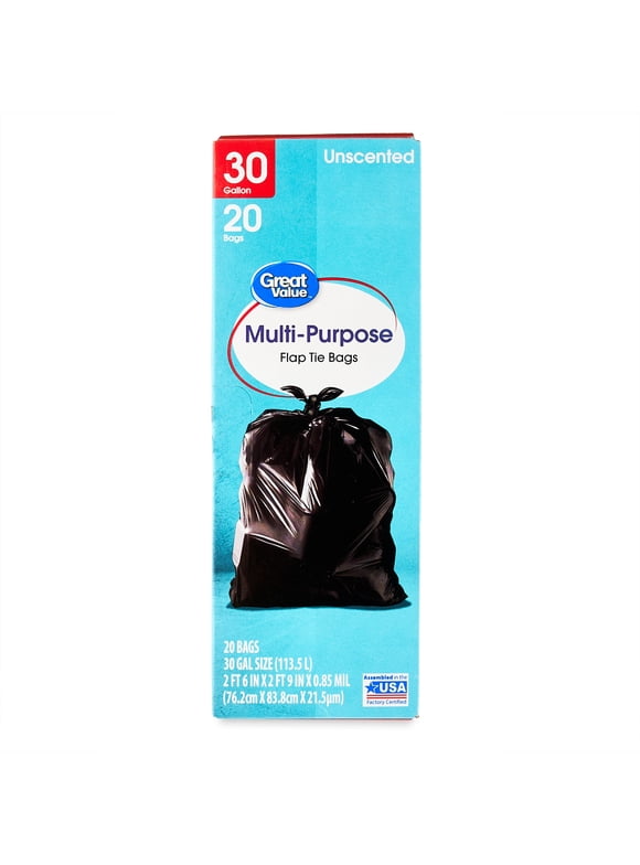 30 Gallon Trash Bags in Trash Bags - Walmart.com