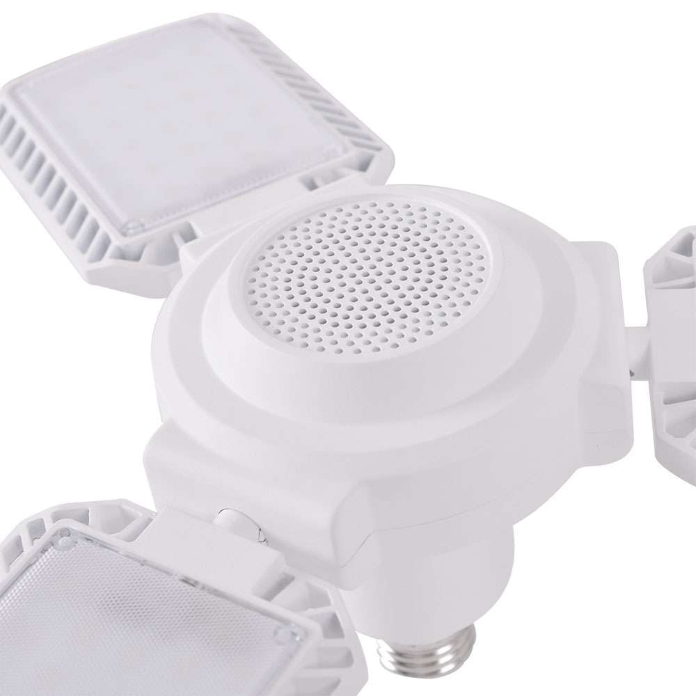 Great Value 3000 Lumen Deformable LED Garage Light with Bluetooth ...