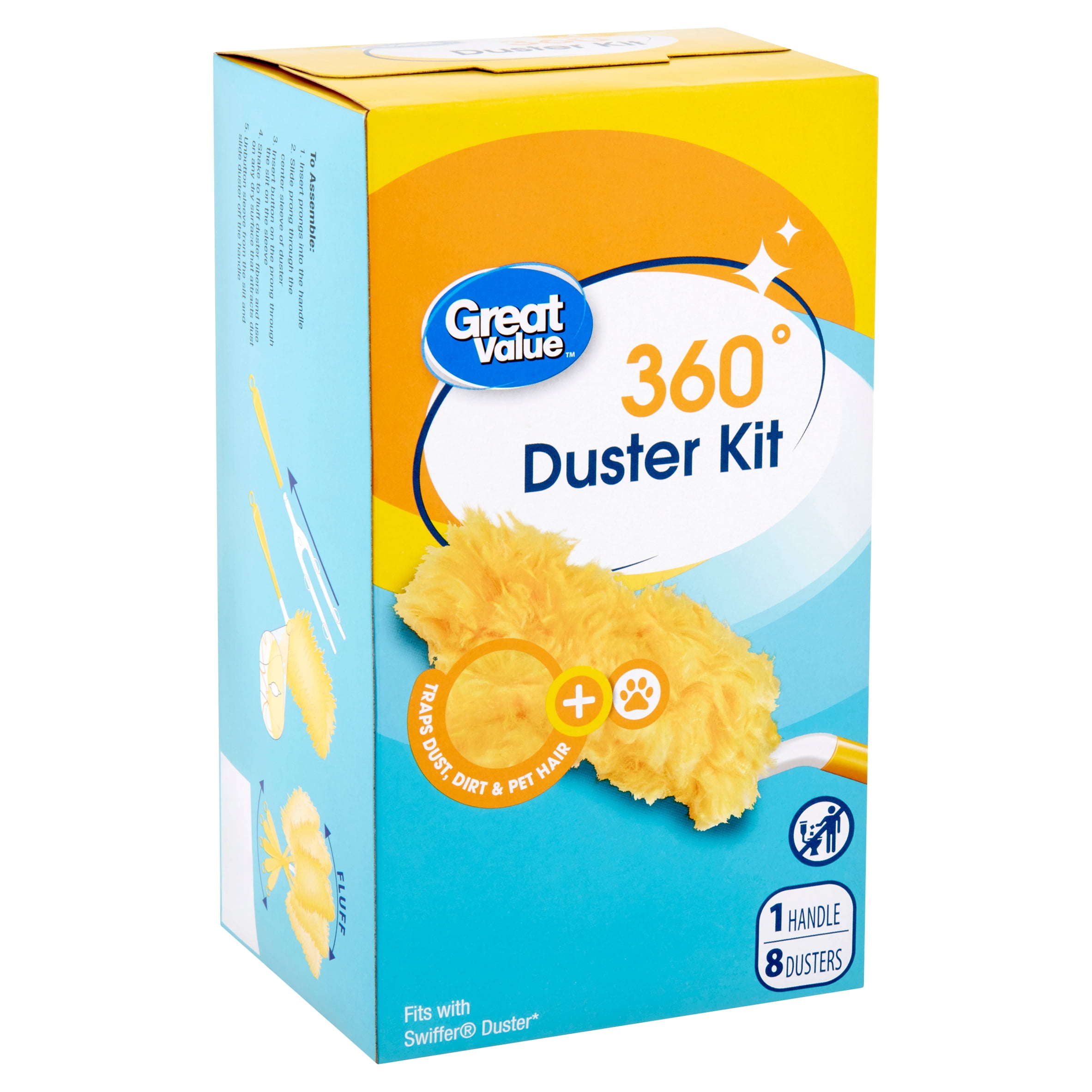 Great Value 360° Duster Kit - Walmart.com