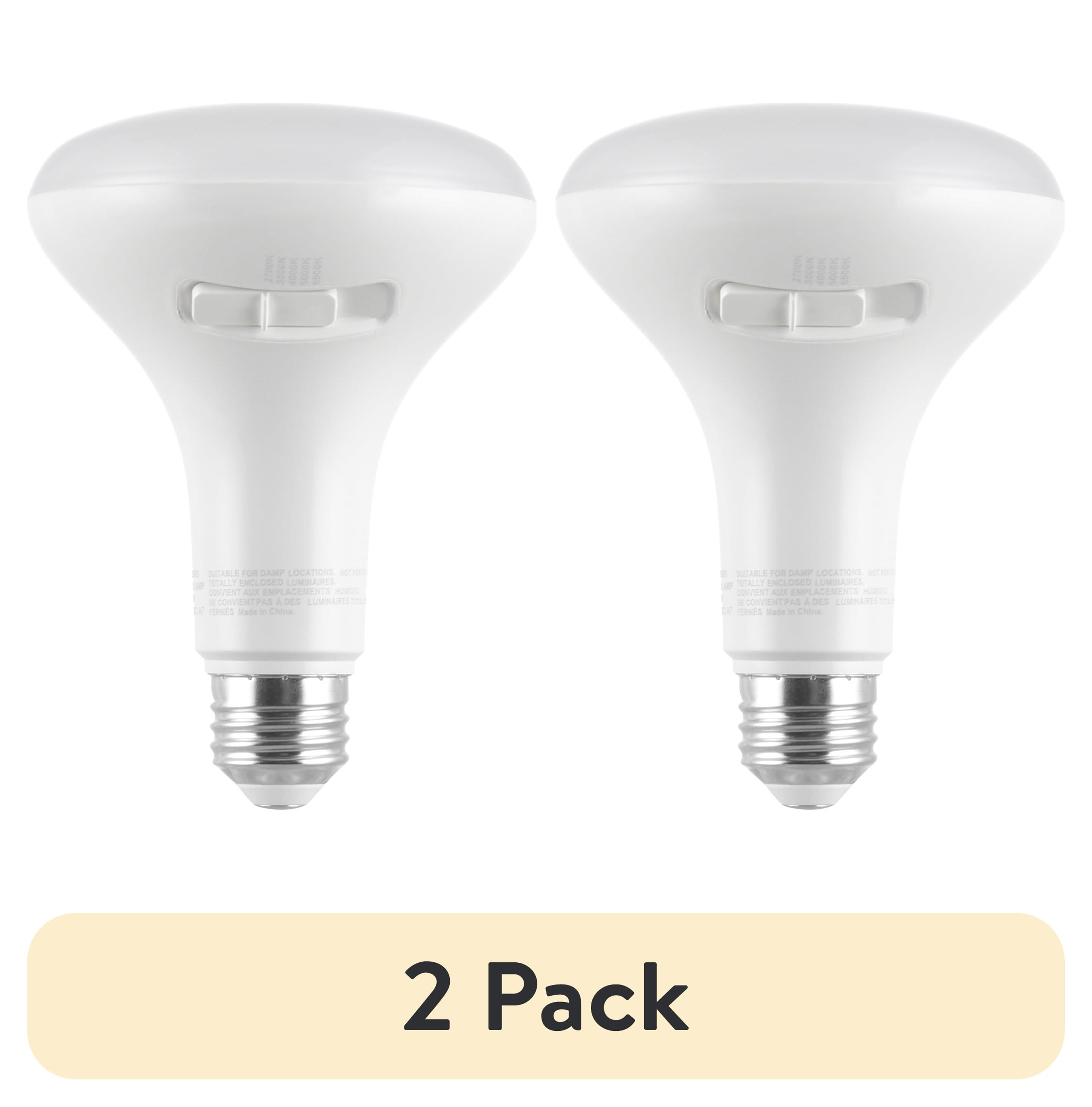 (2 pack) Great Value 5 ACT LED Floodlight Bulb, 10W(65W Equivalent ...