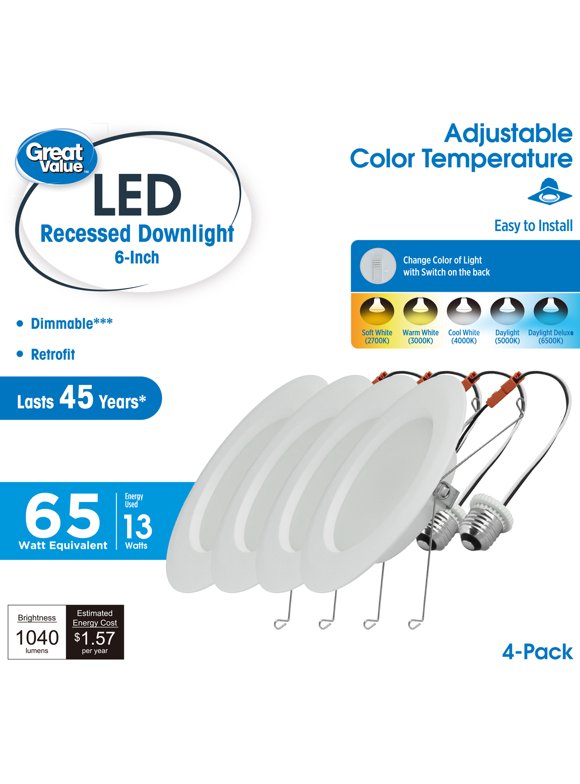 LED Ceiling Lights in Ceiling Lights & Fixtures - Walmart.com
