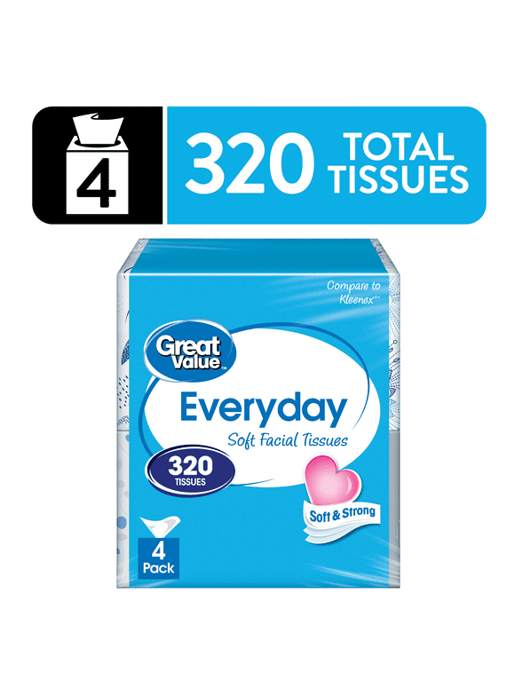 Great Value Tissues in Facial Tissue - Walmart.com