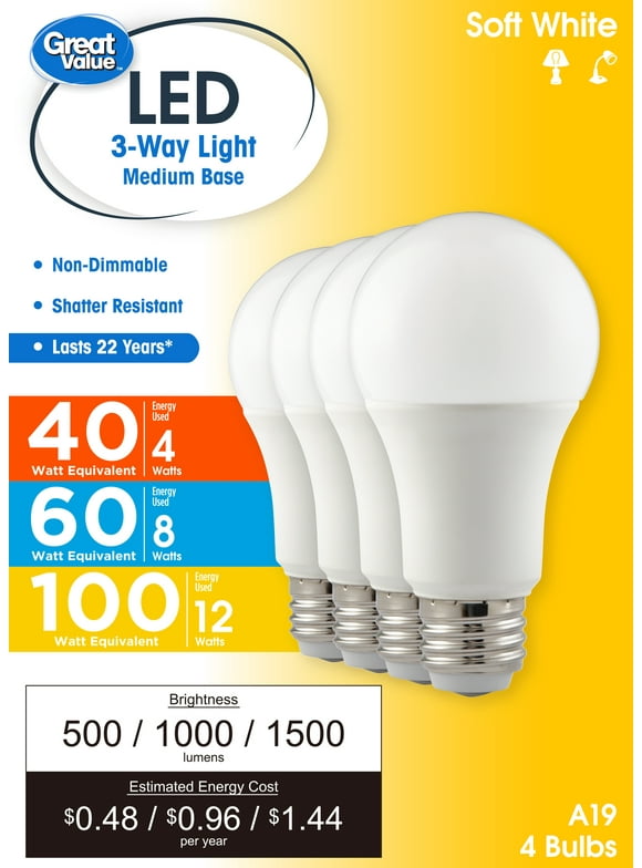 Great Value LED Light Bulbs - Walmart.com