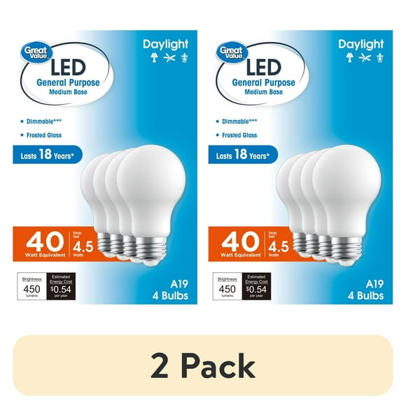 Great Value Light Bulbs in Shop Light Bulbs by Brand - Walmart.com