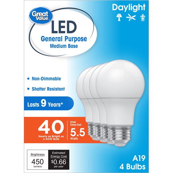 40 Watt Light Bulbs