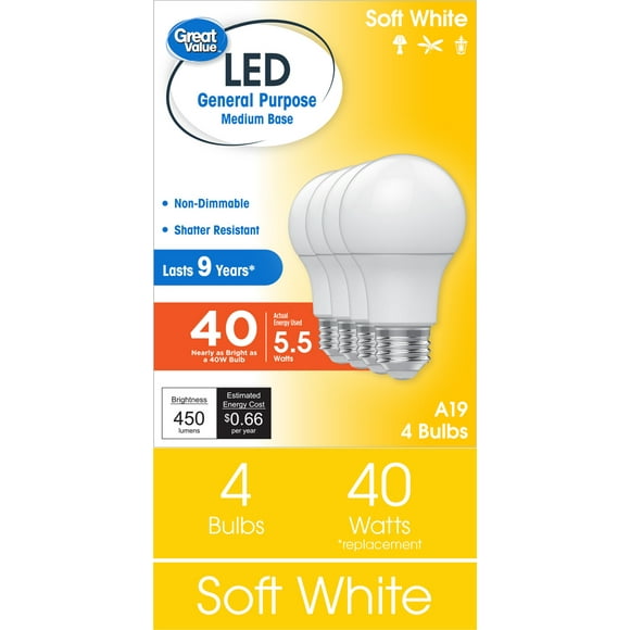 40 Watt Light Bulbs