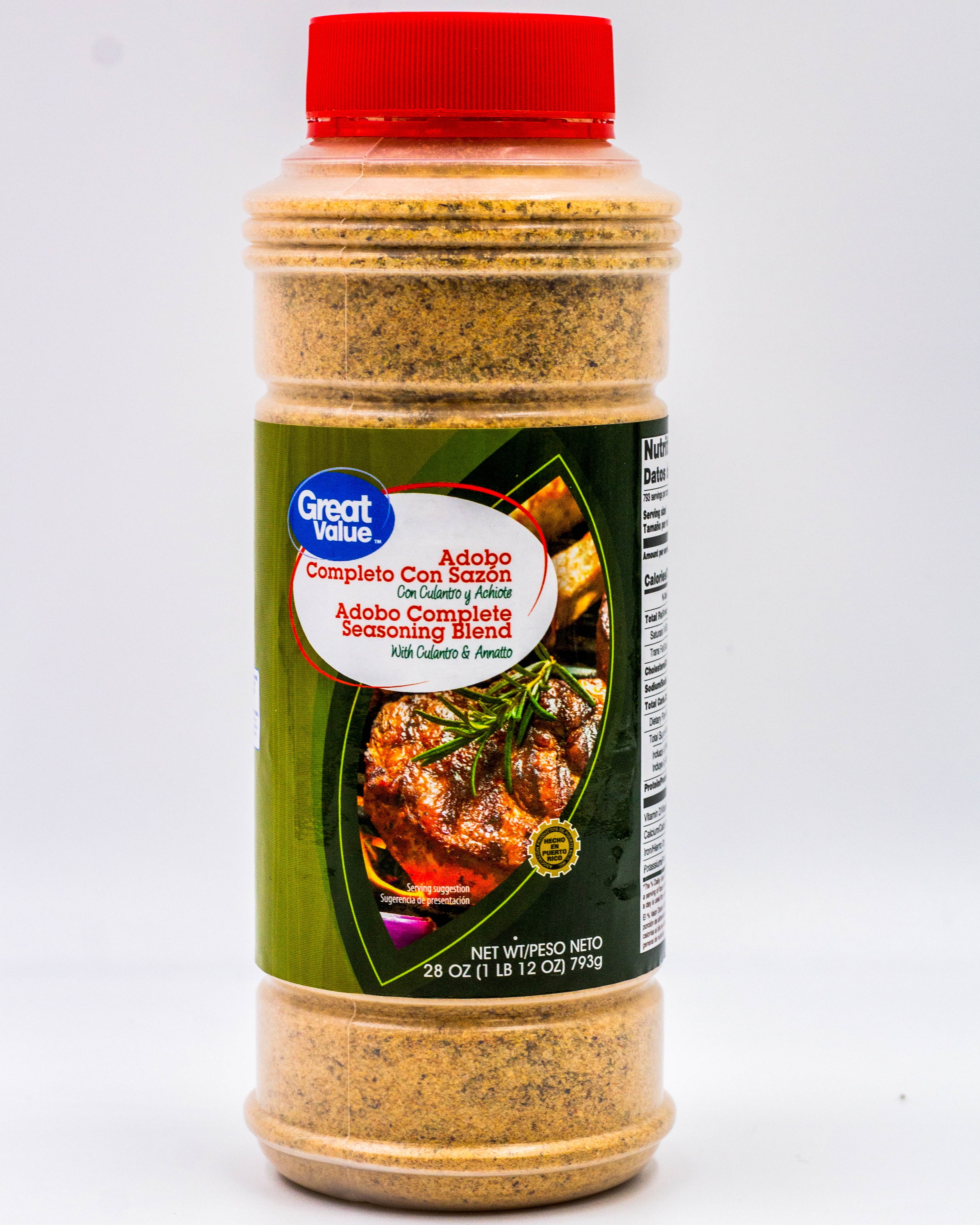 Great Value, Adobo Complete Complete with Coriander and Annatto, 28 oz ...
